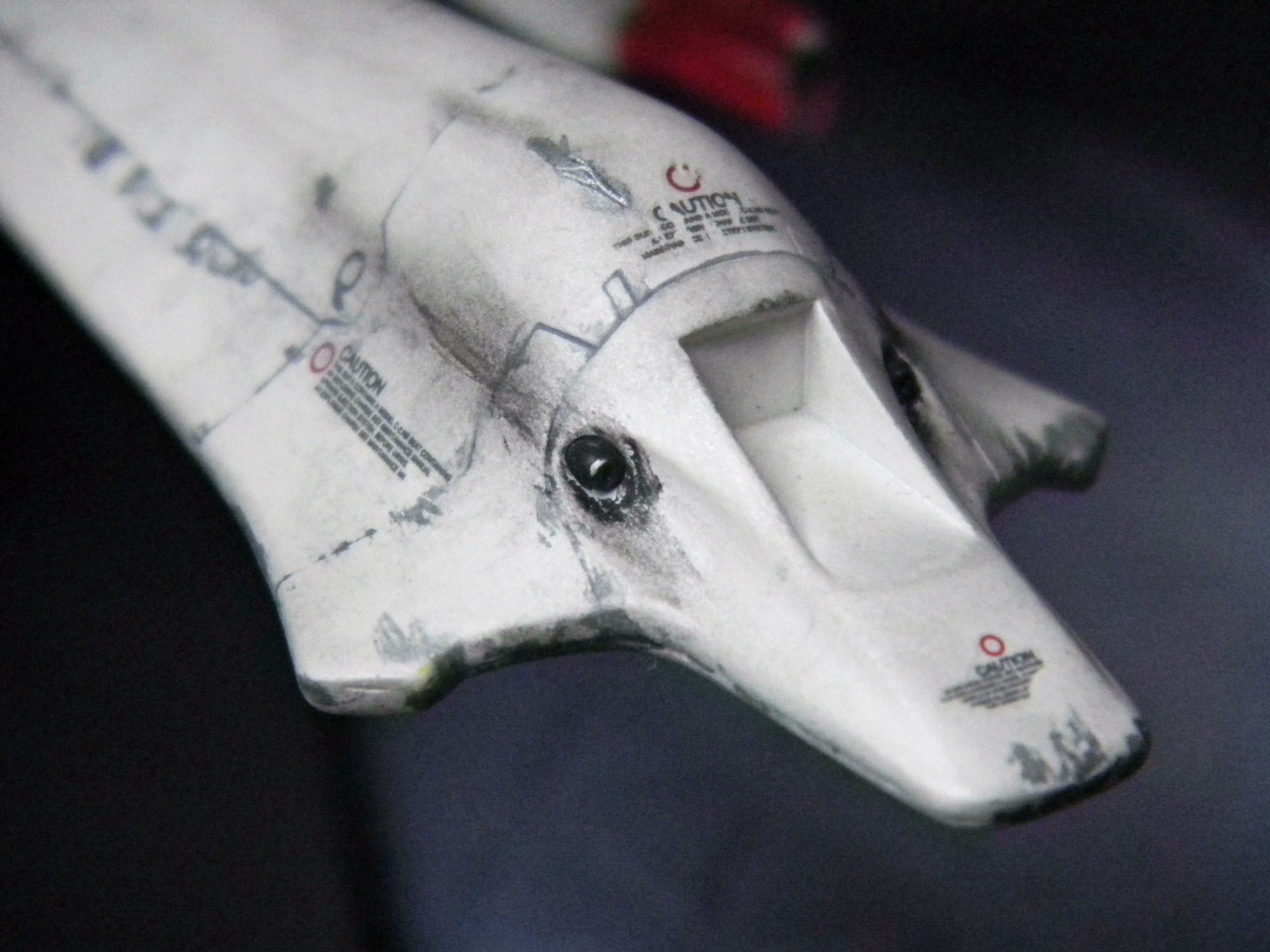 Galaga starfighter model by Wave