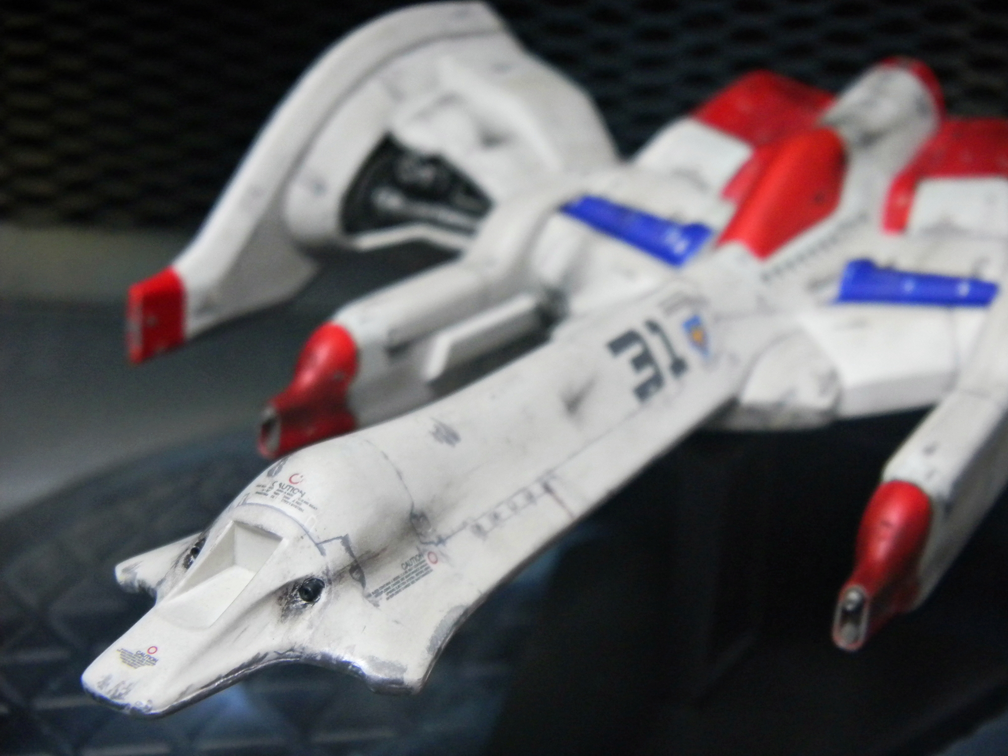 Galaga starfighter model by Wave