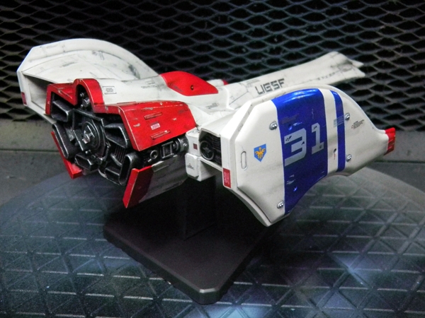 Galaga starfighter model by Wave